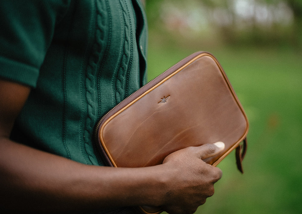 leather tech organizer – Satchel & Page