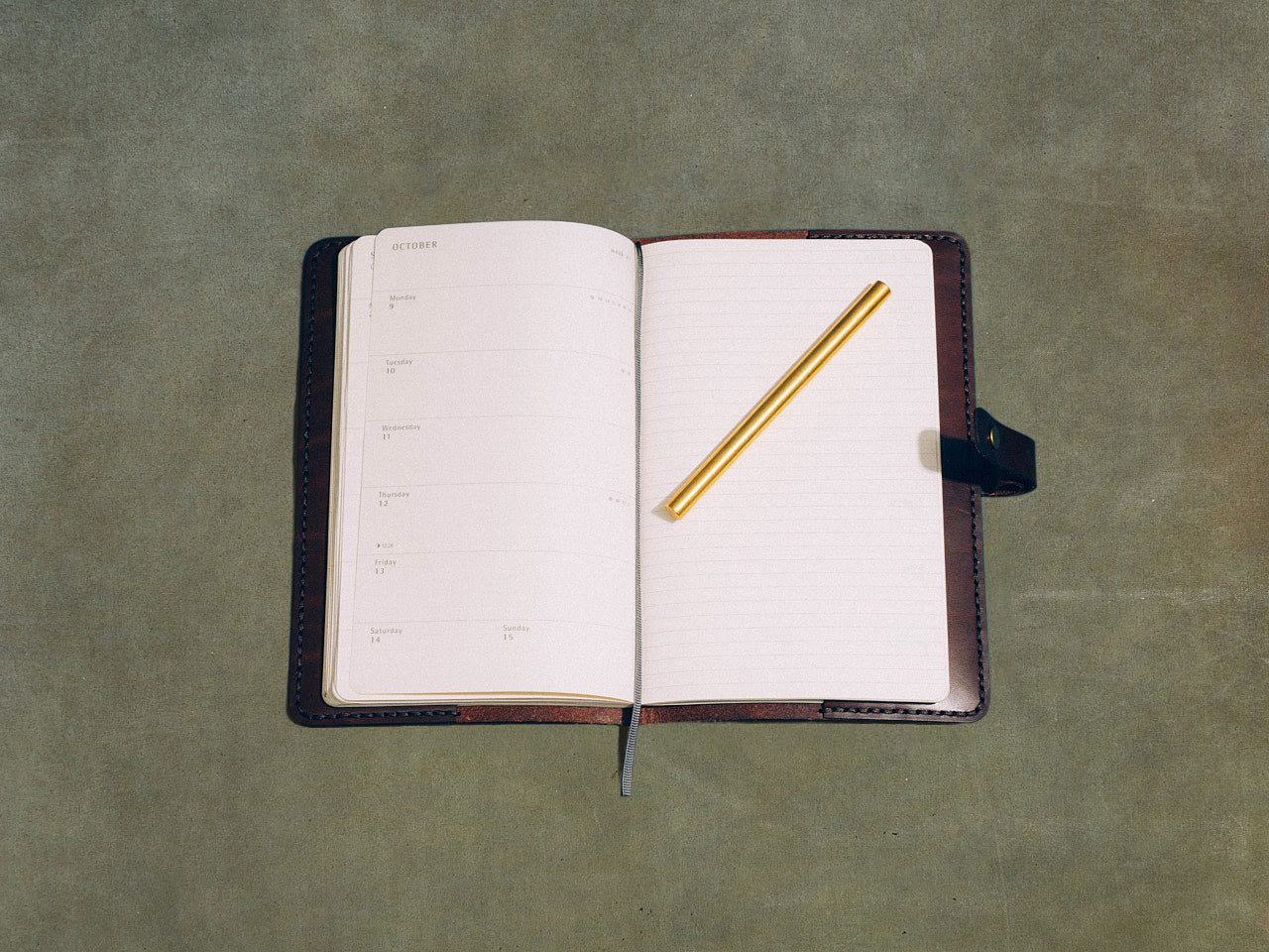 Leather Journal Cover, Moleskine Notebook Cover from Satchel & Page